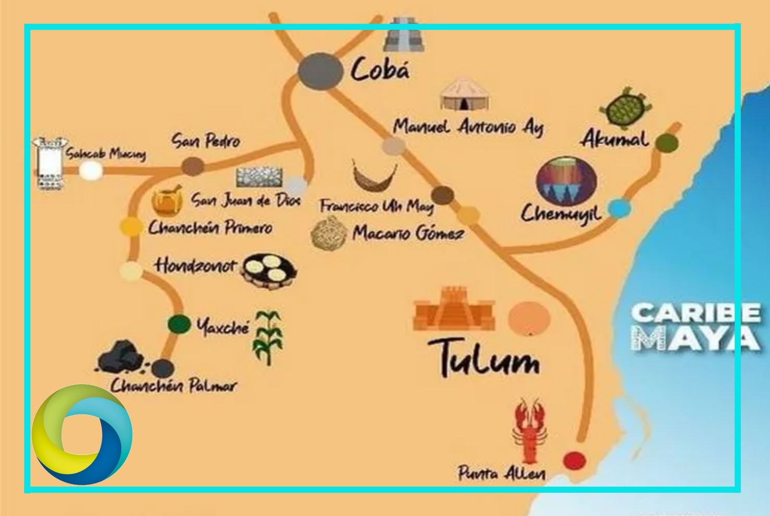 Presentan el nuevo mapa turístico de Tulum - El Quintana Roo MX