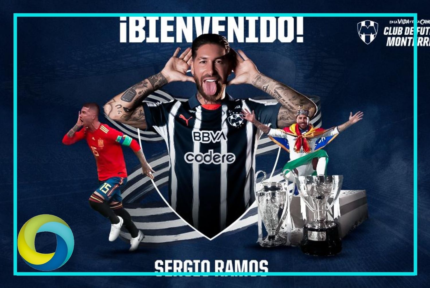 ¡Oficial! Sergio Ramos es presentado como nuevo futbolista de Rayados ...